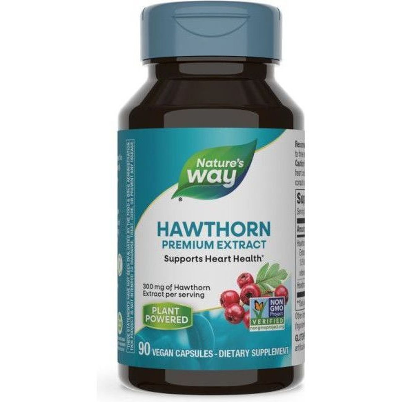 Nature's Way Hawthorn Heart Health Support Capsules - Shop Herbs ...