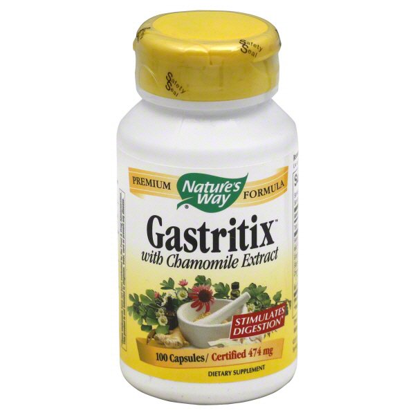 Natures Way Gastritix With Chamomile Extract 474 Mg Capsules - Shop ...