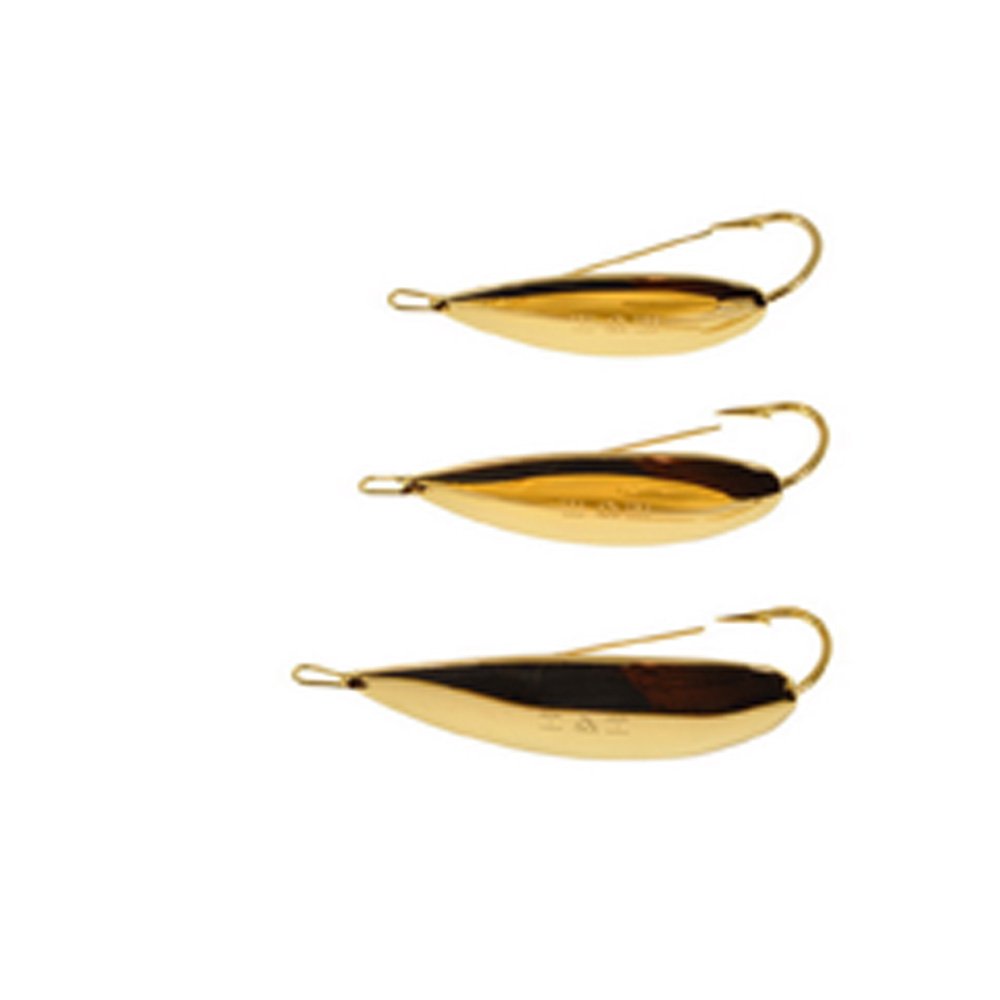 H&H Lure Company Weedless Gold Surf Fishing Spoon 1/4 OZ - Shop Fishing ...