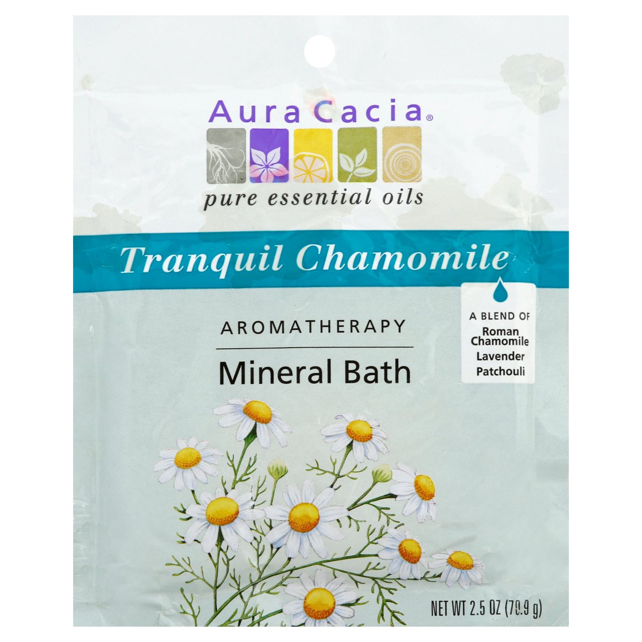 Aura Cacia Pure Aromatherapy Tranquility Mineral Bath - Shop Bubble ...