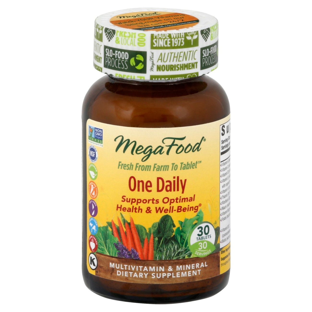 MegaFood One Daily Vitamins, 30 ct | Central Market - Really Into Food
