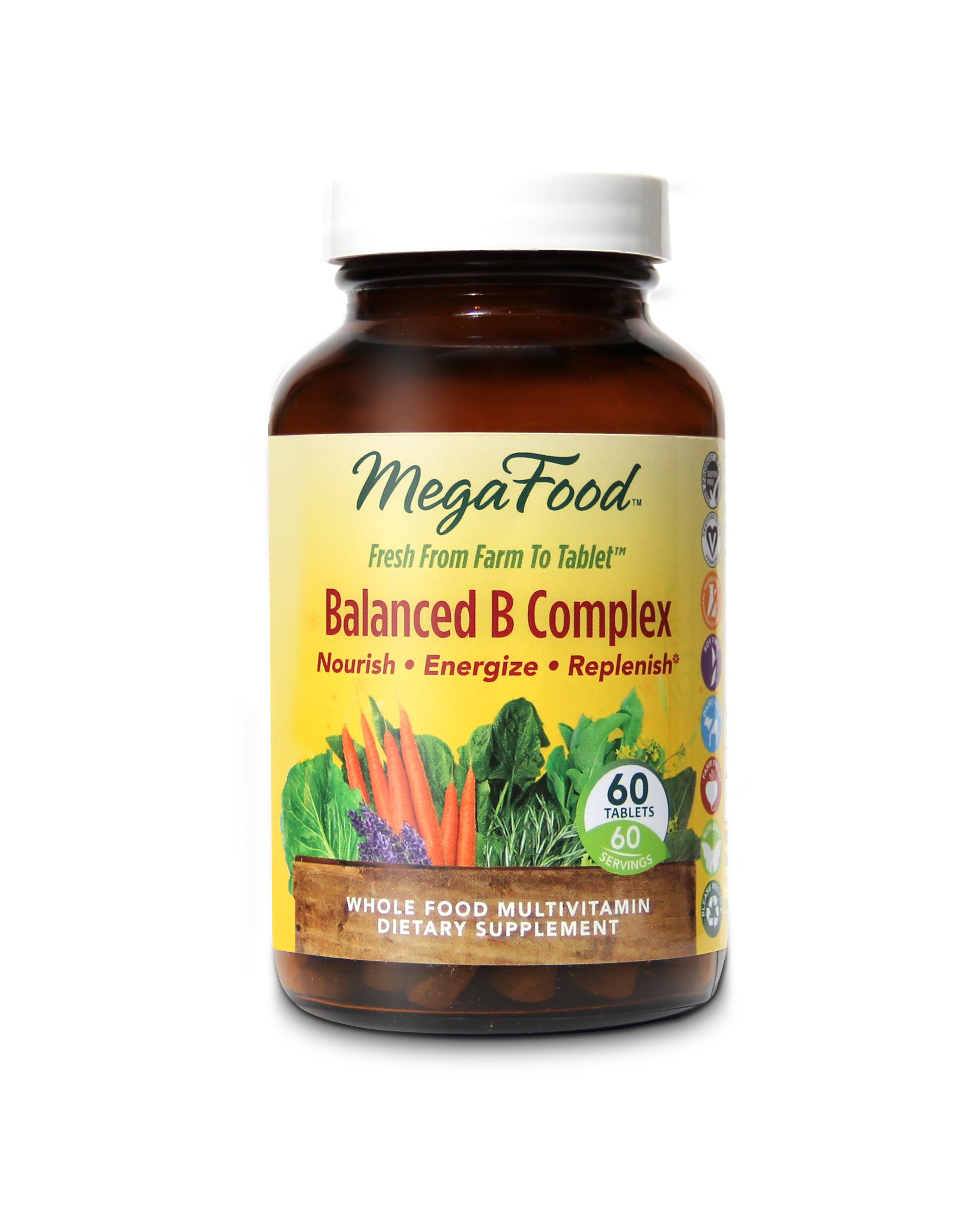 MegaFood Balanced B-Complex Vitamins - Shop Vitamins & Supplements at H-E-B