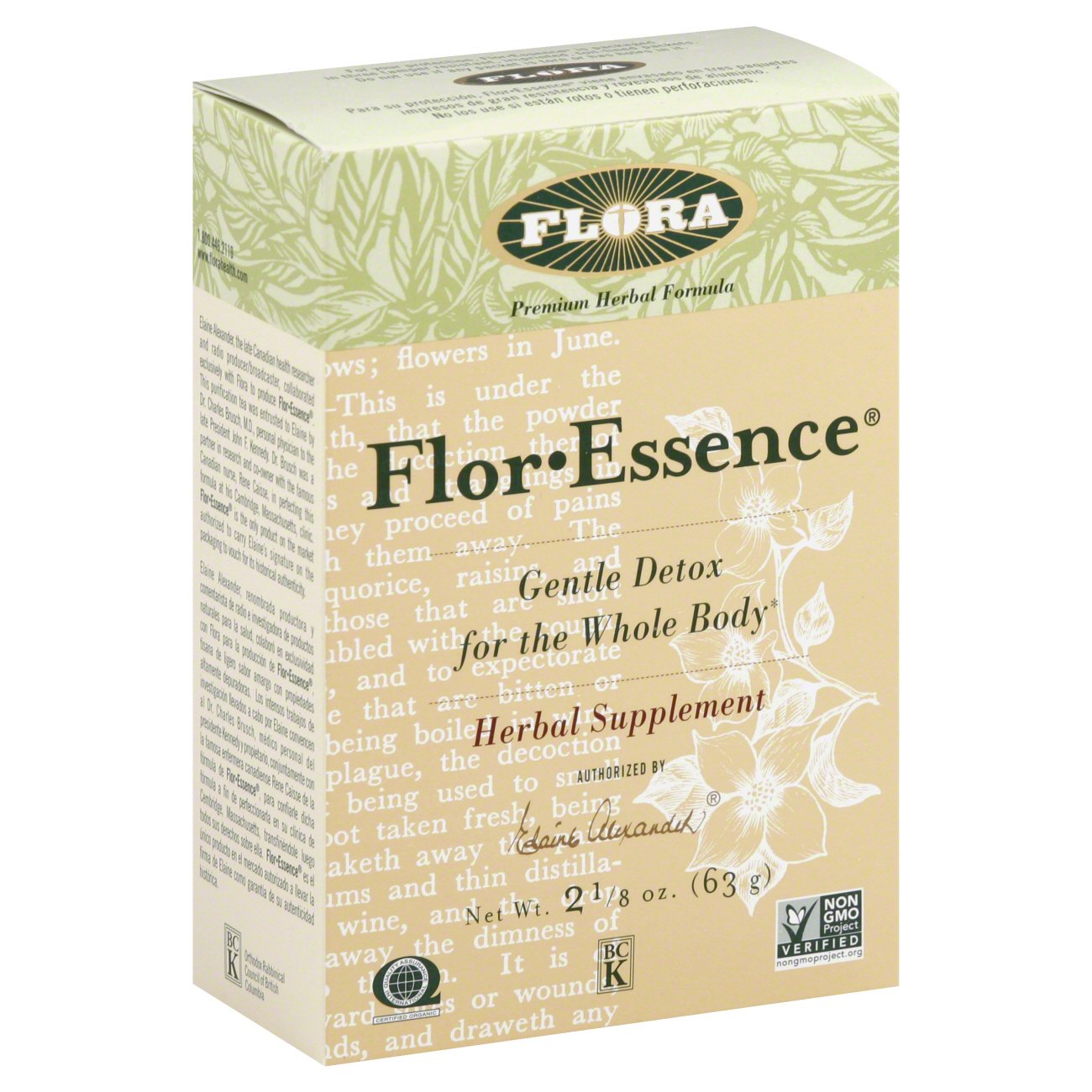 Flora Flor-Essence Gentle Detox For The Whole Body - Shop Diet ...