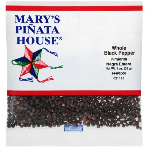 Mary's Pinata House Whole Black Pepper - Shop Herbs & spices at H-E-B