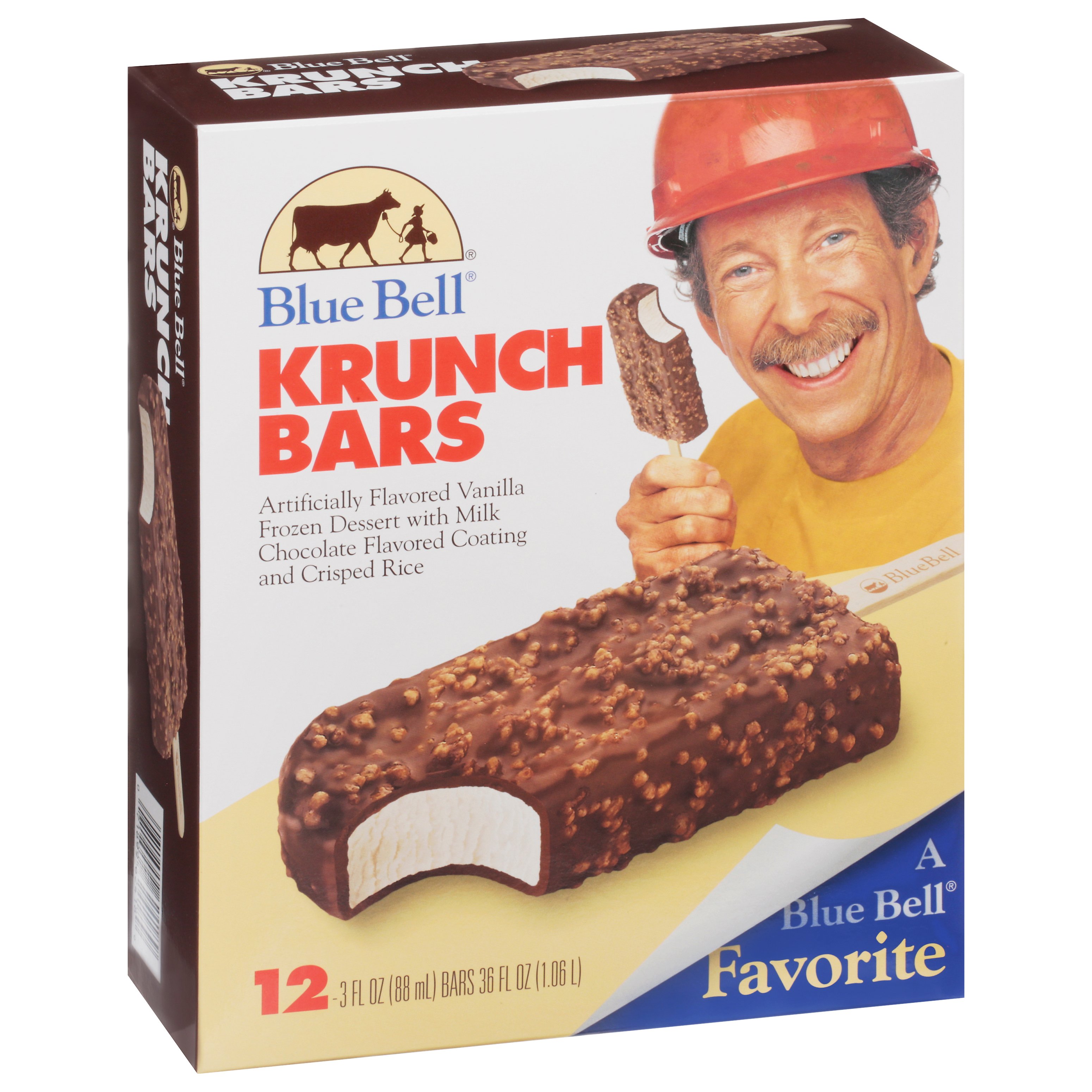 Blue Bell Krunch Bars - Shop Ice cream at H-E-B