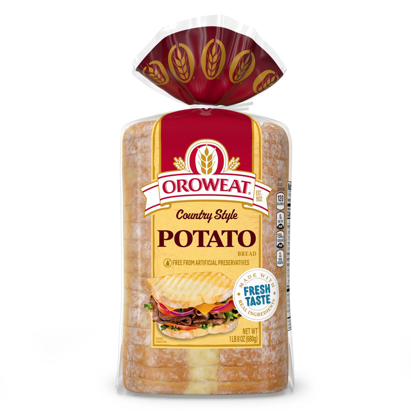 Oroweat Country Style Potato Bread - Shop Sliced bread at H-E-B