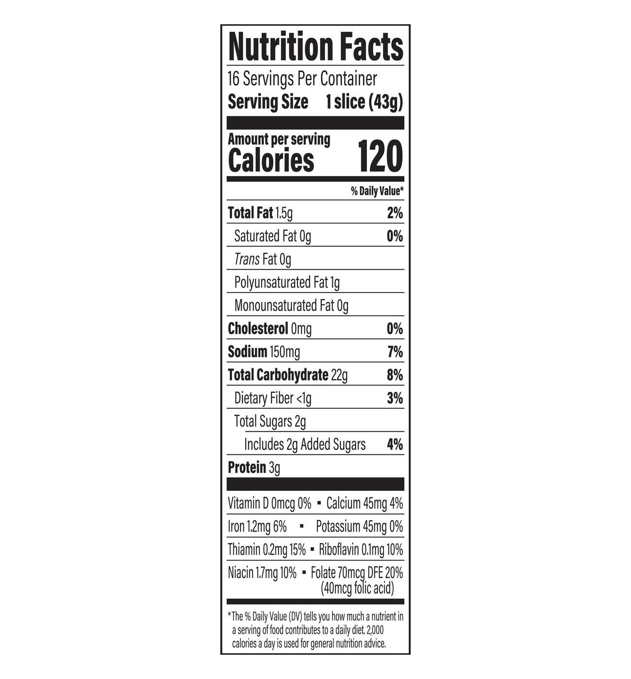 Oroweat Country Style Potato Bread - Shop Sliced bread at H-E-B