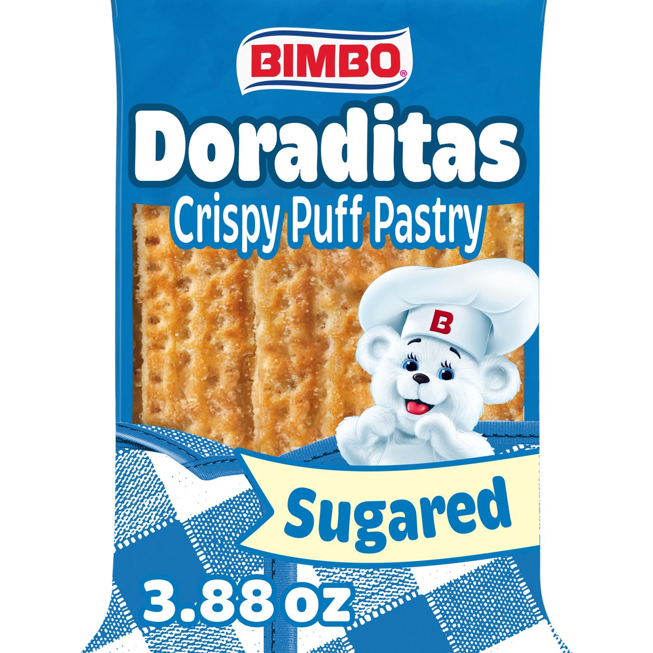 Bimbo Doraditas Sugared Crispy Puff Pastries - Shop Snack cakes at H-E-B