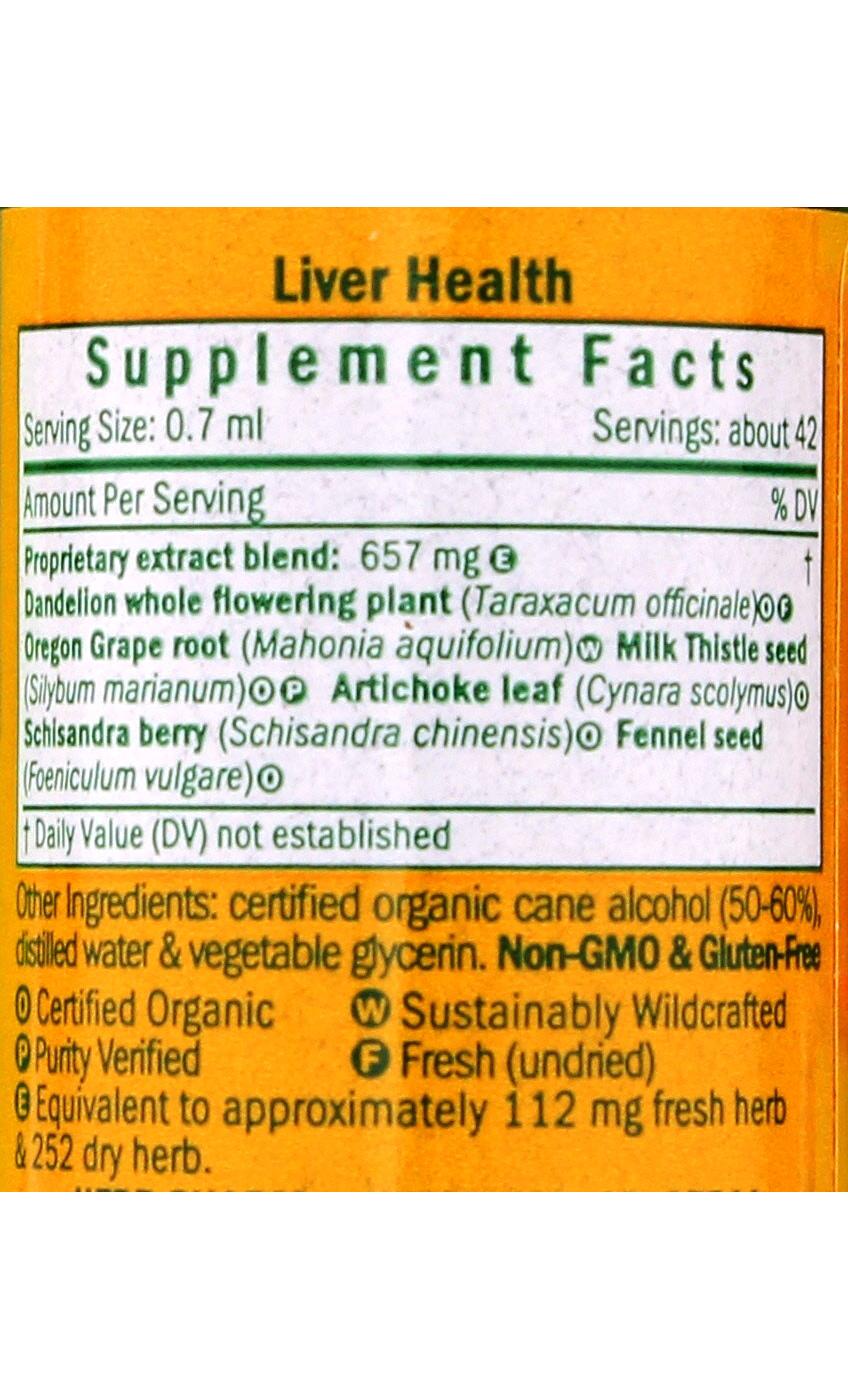 Herb Pharm Liver Health Herbal Supplement - Shop Herbs & homeopathy at ...