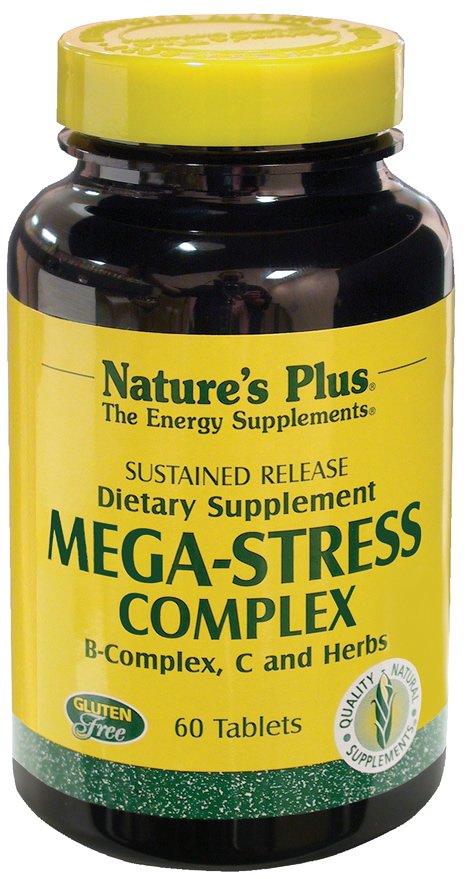 NaturesPlus Mega-Stress Complex Tablets - Shop Vitamins A-Z at H-E-B