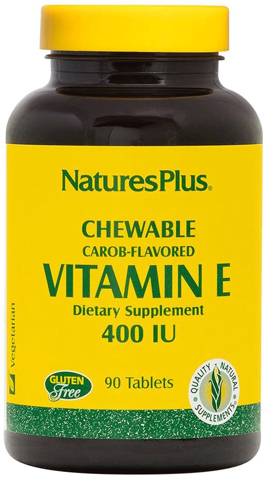 NaturesPlus Vitamin E 400 IU Chewable Tablets - Shop Vitamins ...