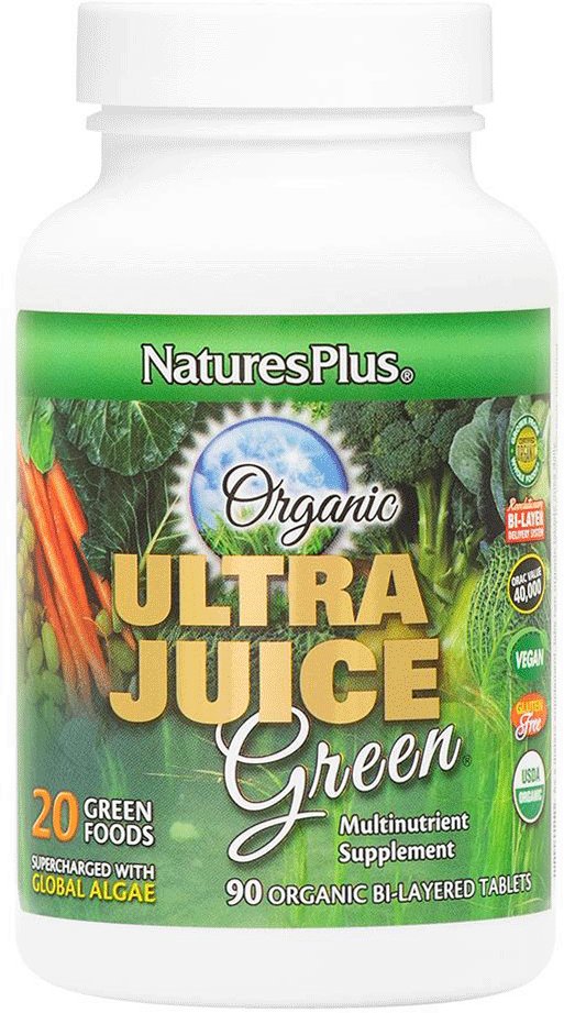 NaturesPlus Ultra Green Juice Tablets - Shop Minerals at H-E-B