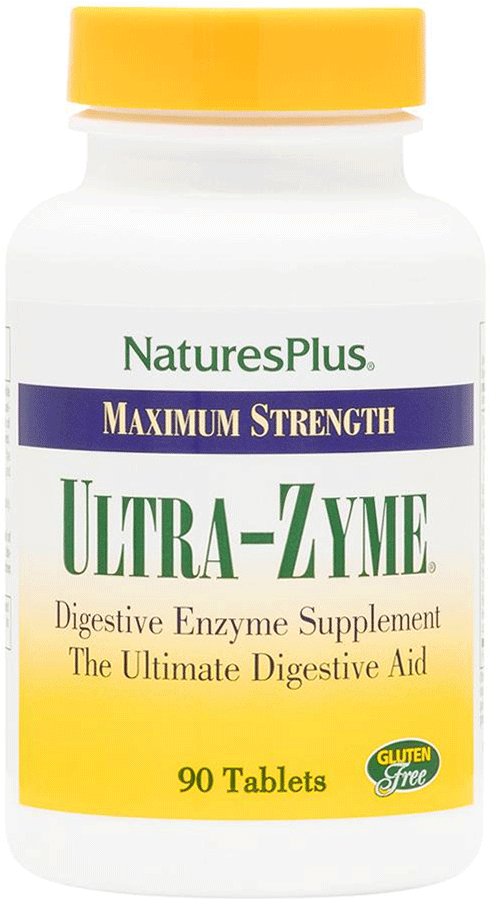 Nature's Plus Ultra-Zyme Maximum Strength Tablets - Shop Diet & Fitness ...