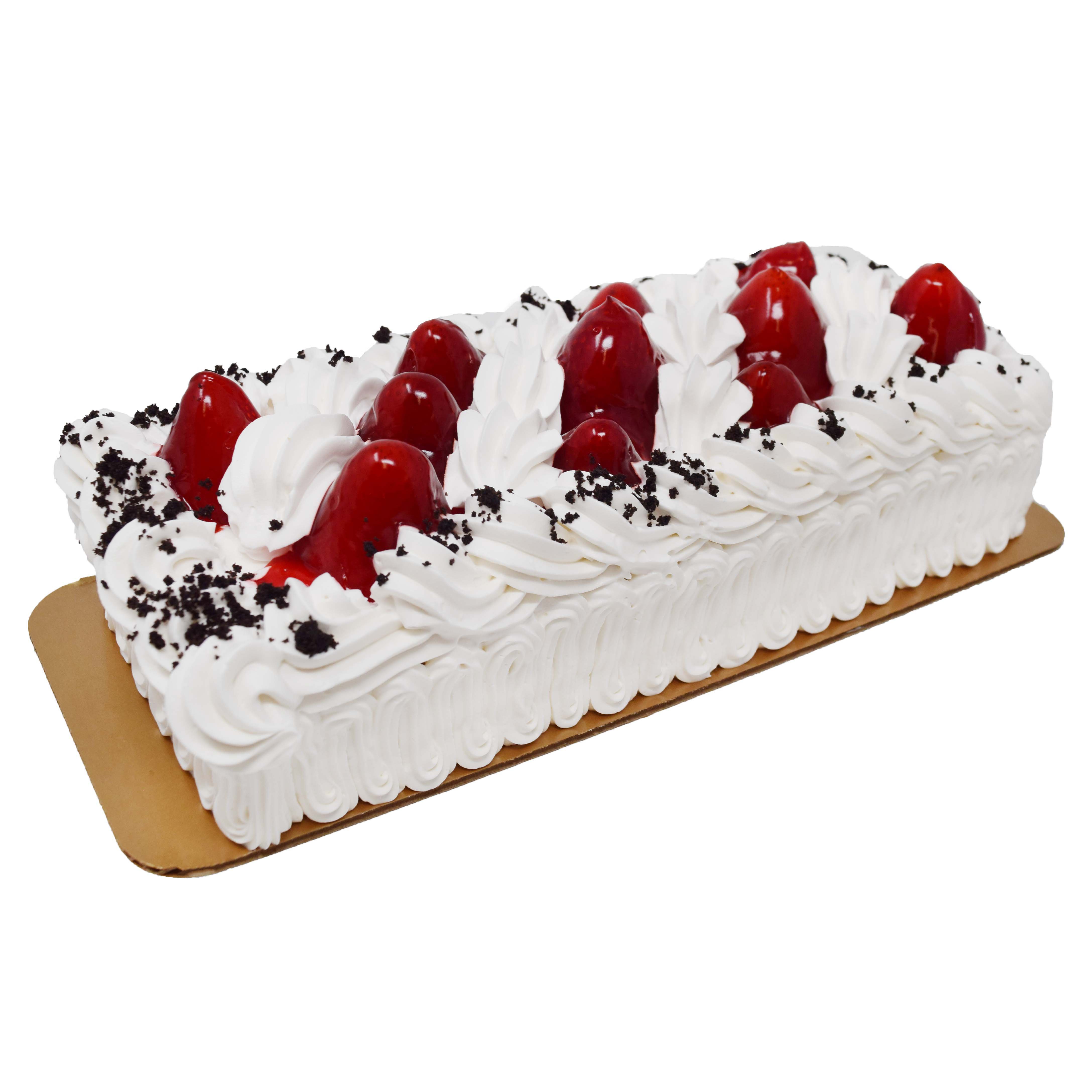 H-E-B Bakery Fresh Strawberry Chocolate Cake - Shop Standard cakes at H-E-B