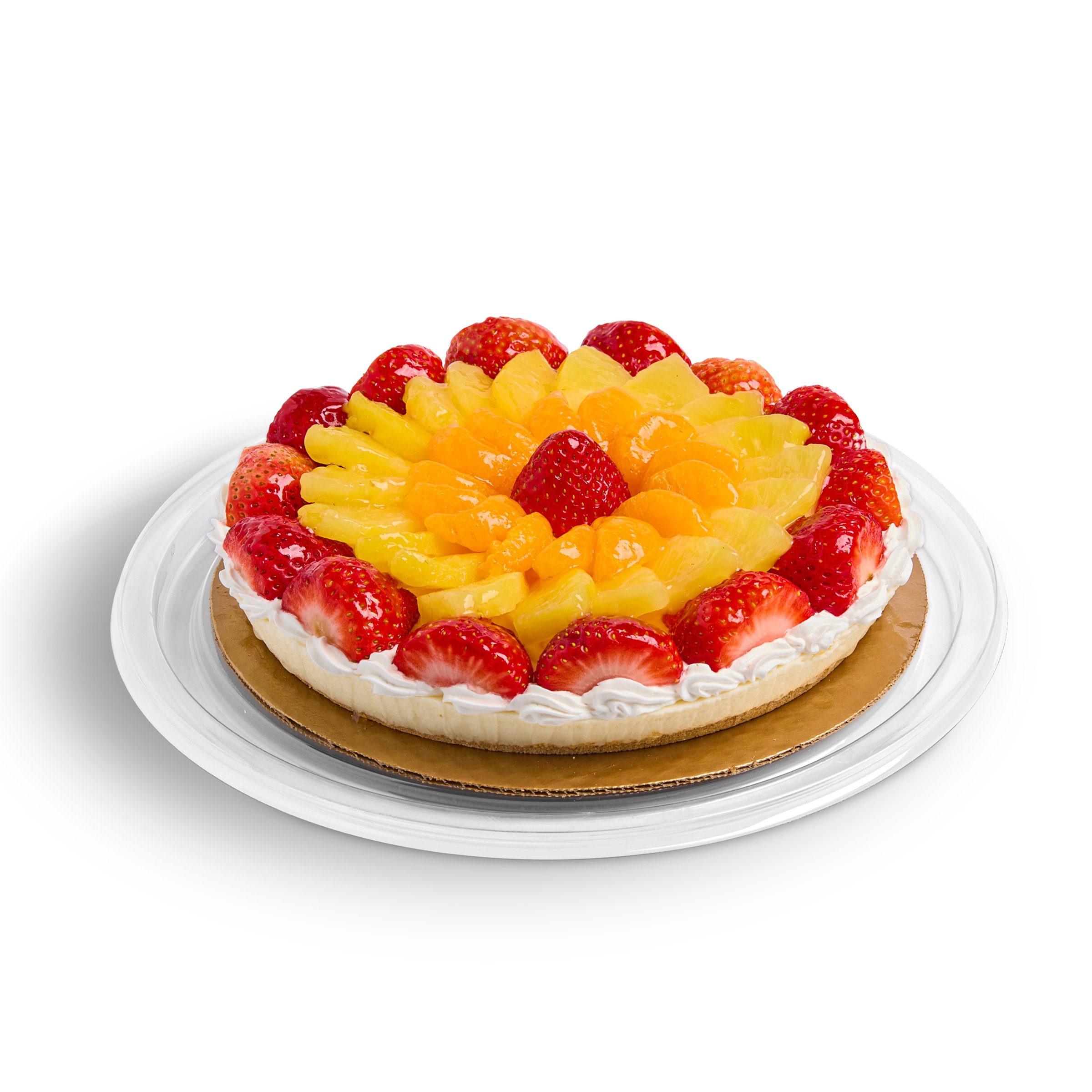 H-E-B Bakery Fresh Fruit Cheesecake - Strawberries, Pineapple, Oranges ...