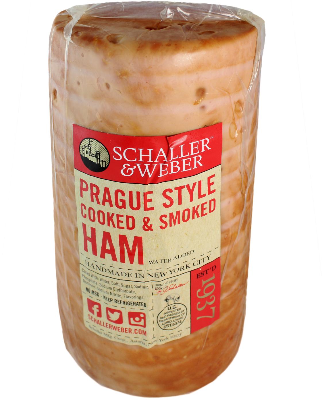 Schaller & Weber Prague Style Cooked & Smoked Ham - Shop Meat at H-E-B