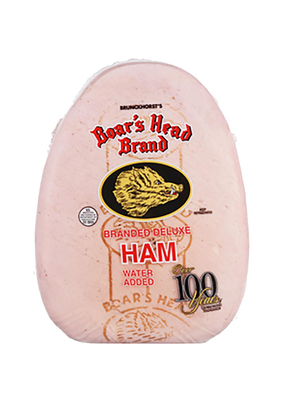 Boar's Head Branded Deluxe Ham, Custom Sliced - Shop Meat at H-E-B