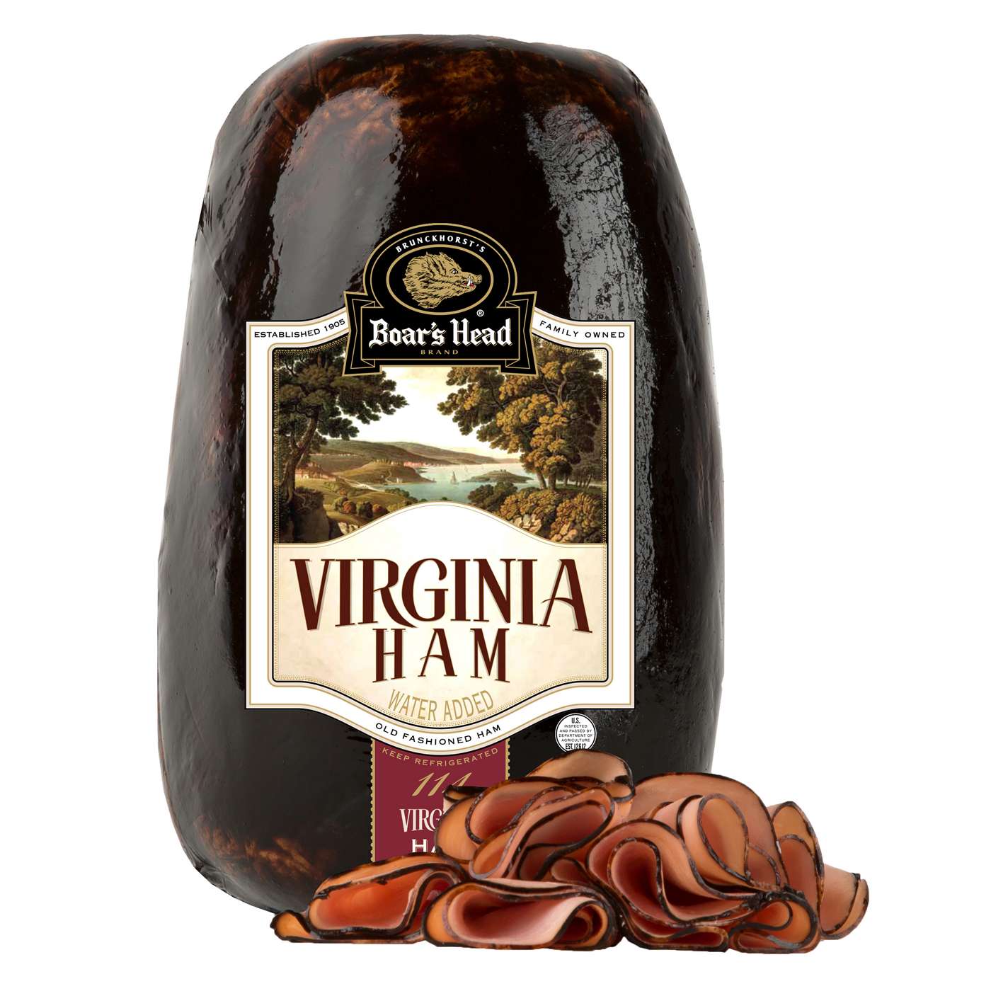 Boar's Head Virginia Old-Fashioned Ham, Custom Sliced - Shop Meat at H-E-B