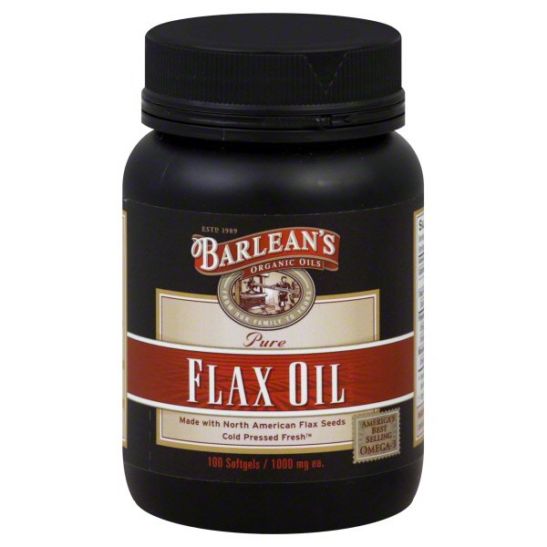 Barleans Pure Flax Oil 1000 mg Softgels - Shop Herbs & homeopathy at H-E-B