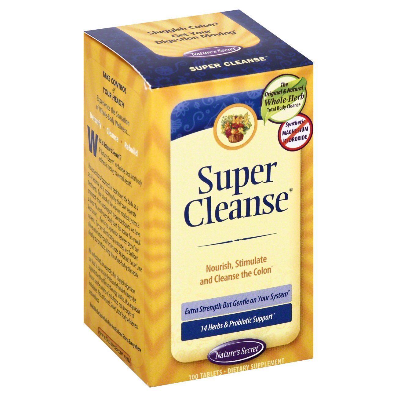 Nature's Secret Super Cleanse Tablets - Shop Diet & Fitness at H-E-B