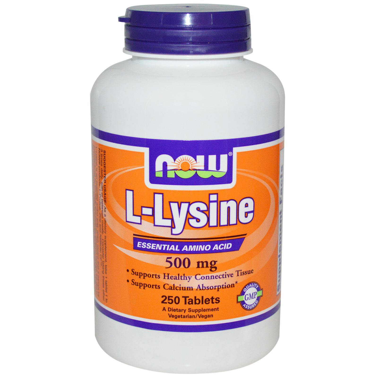Now L-Lysine 500 Mg Tablets - Shop Diet & fitness at H-E-B