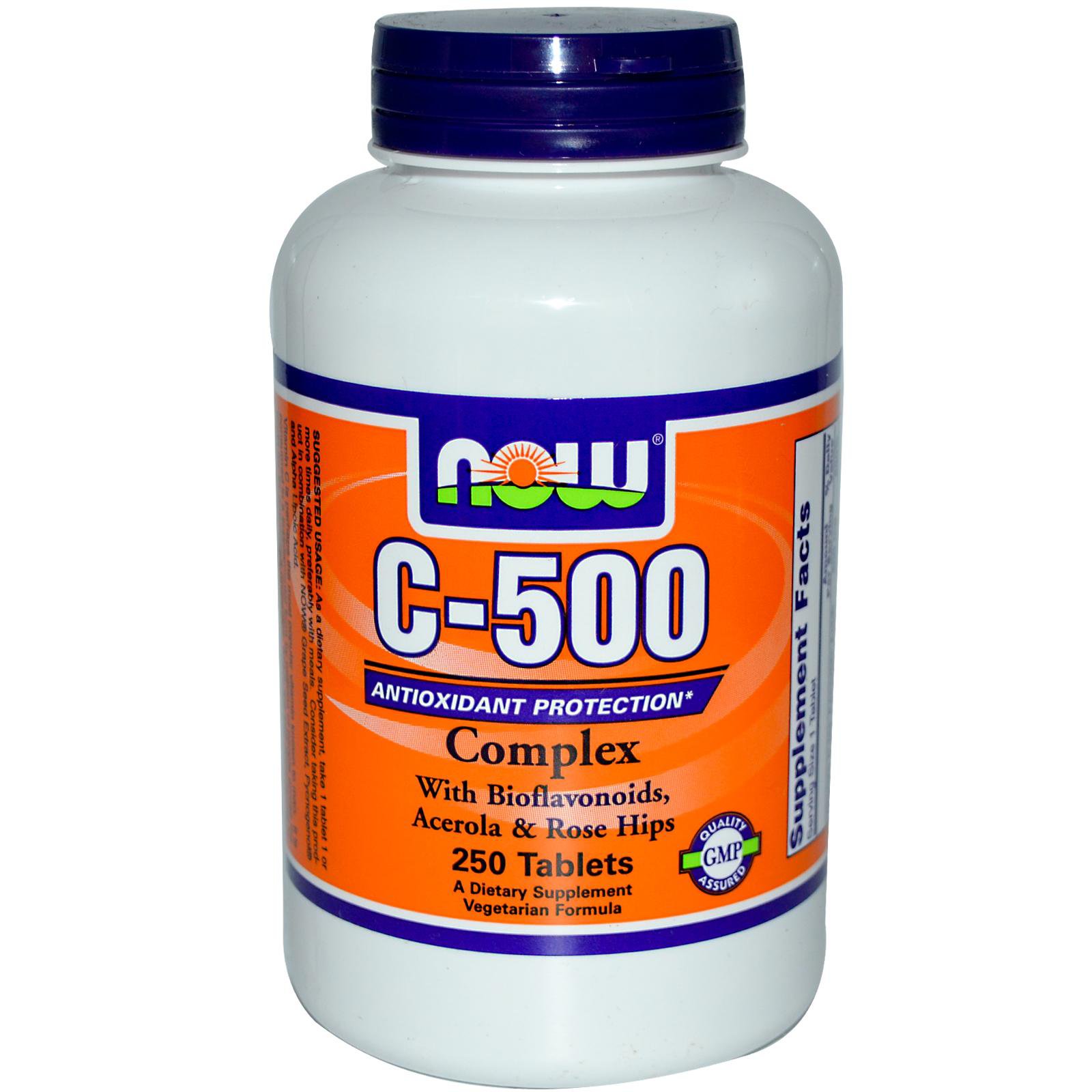 NOW C-500 Complex Tablets - Shop Vitamins A-Z at H-E-B