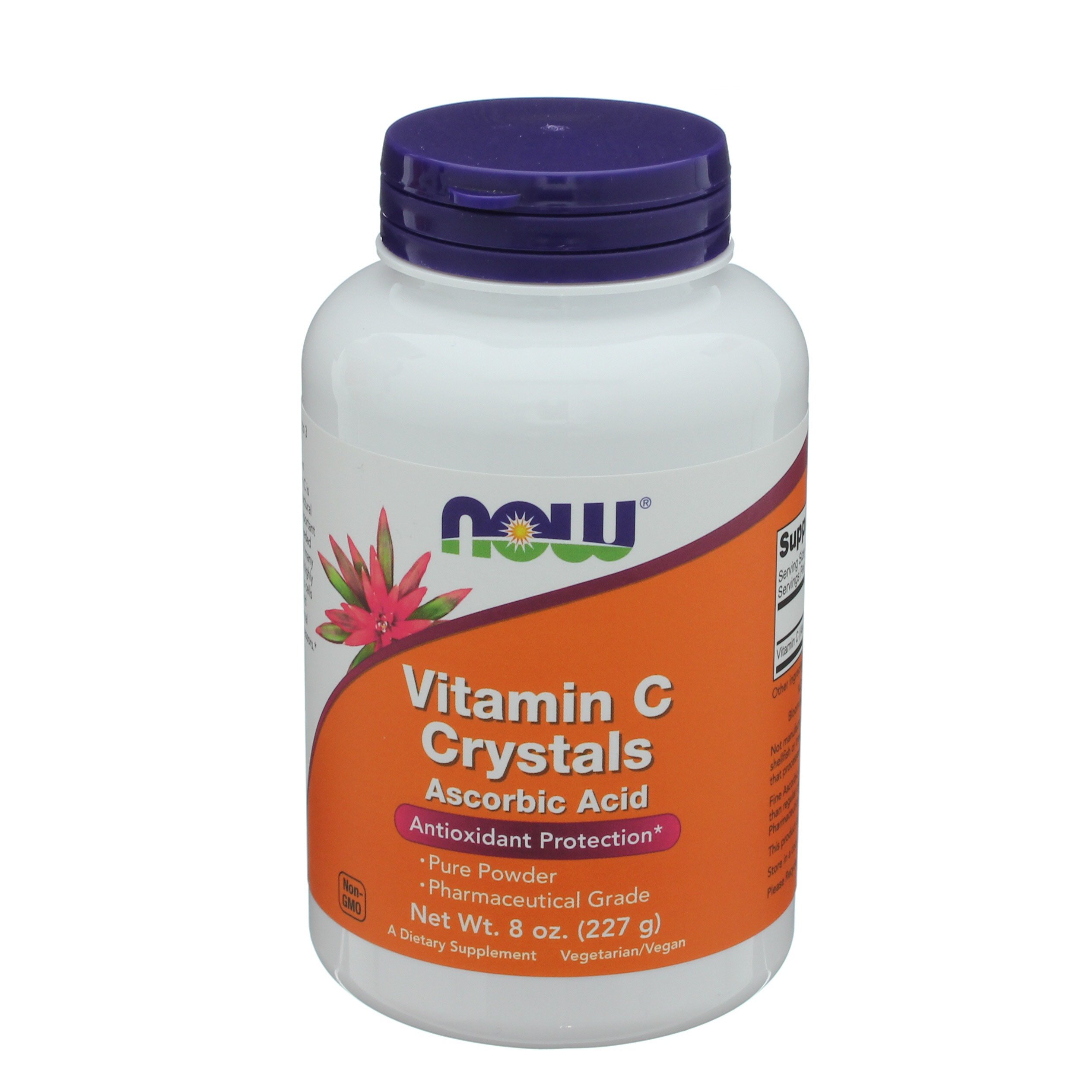 NOW Vitamin C Crystals Ascorbic Acid Powder - Shop Vitamins A-Z at H-E-B