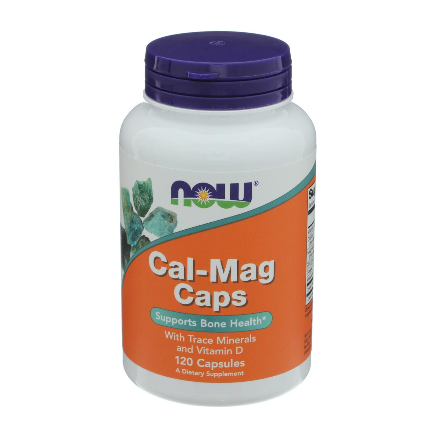 NOW Cal-Mag Capsules - Shop Minerals at H-E-B