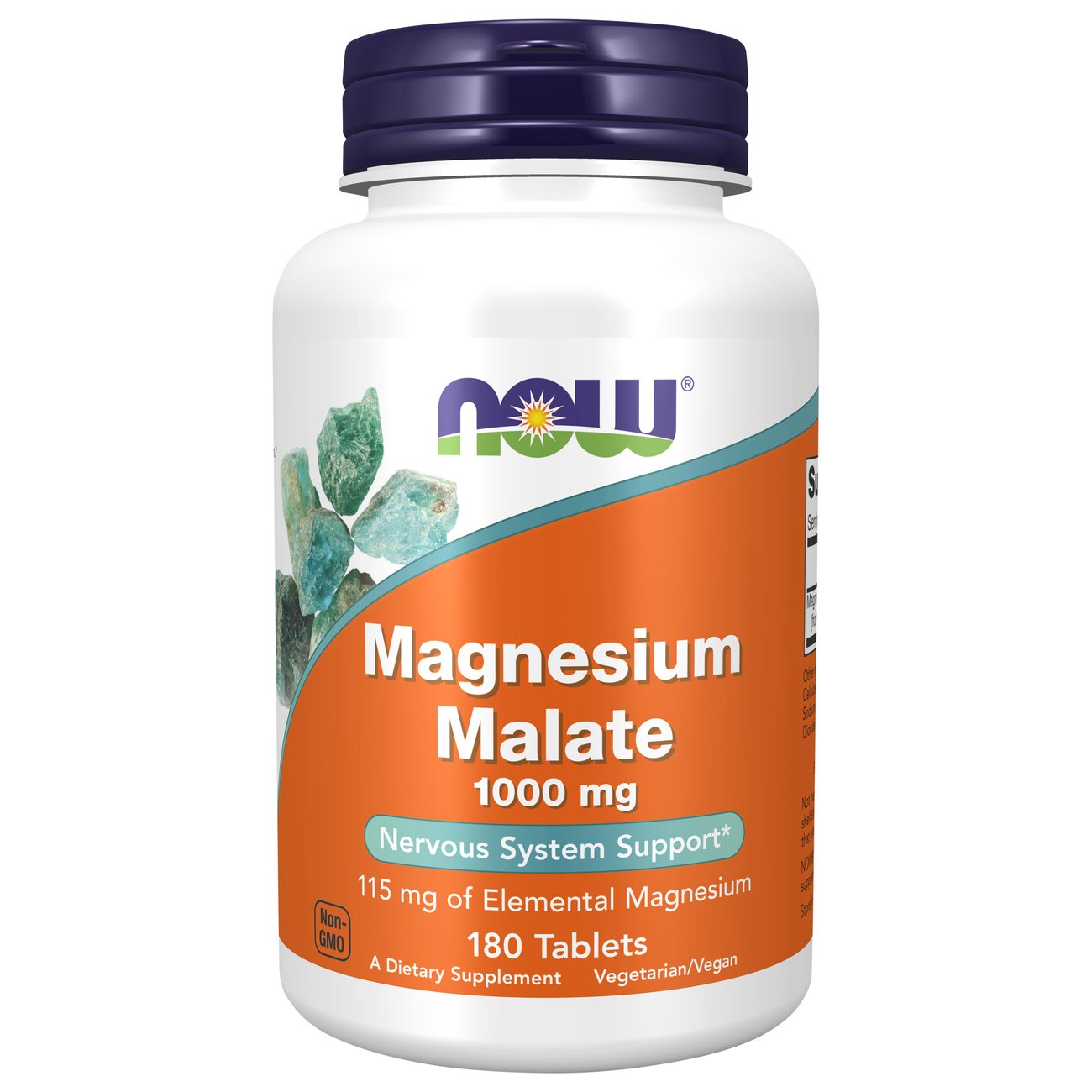 NOW Magnesium Malate 1000 mg Tablets - Shop Minerals at H-E-B