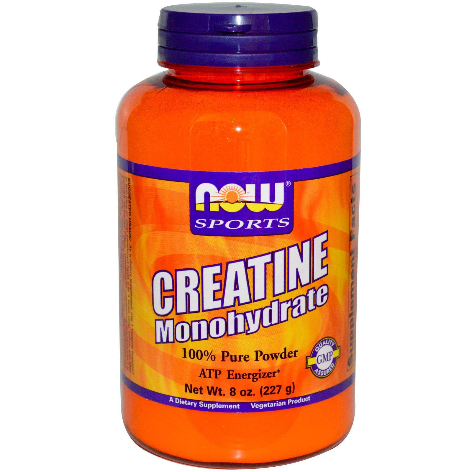NOW Creatine Monohydrate Powder, 8 oz | Central Market - Really Into Food