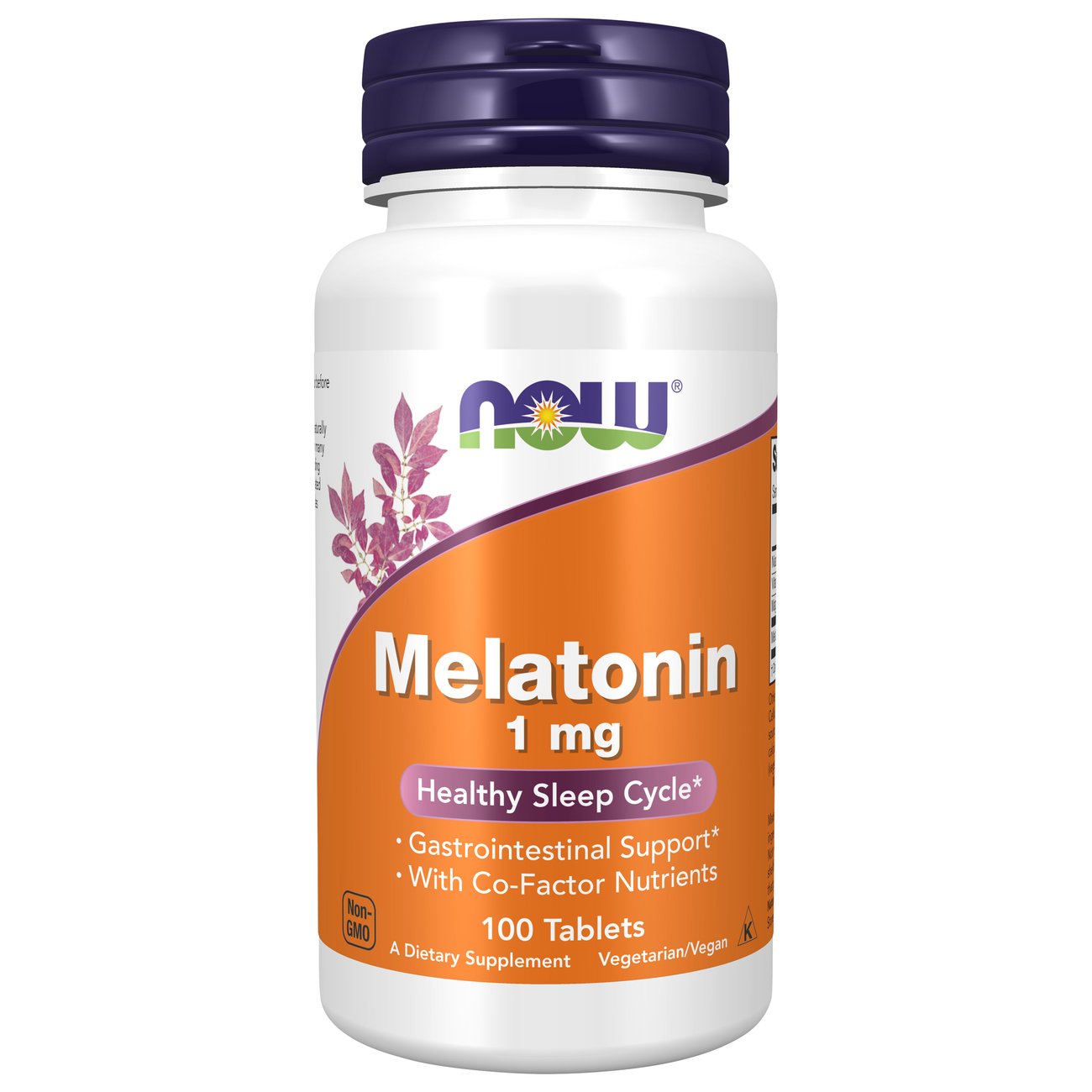 Now Melatonin 1 Mg Vegetarian/Vegan Capsules - Shop Sleep & snoring ...