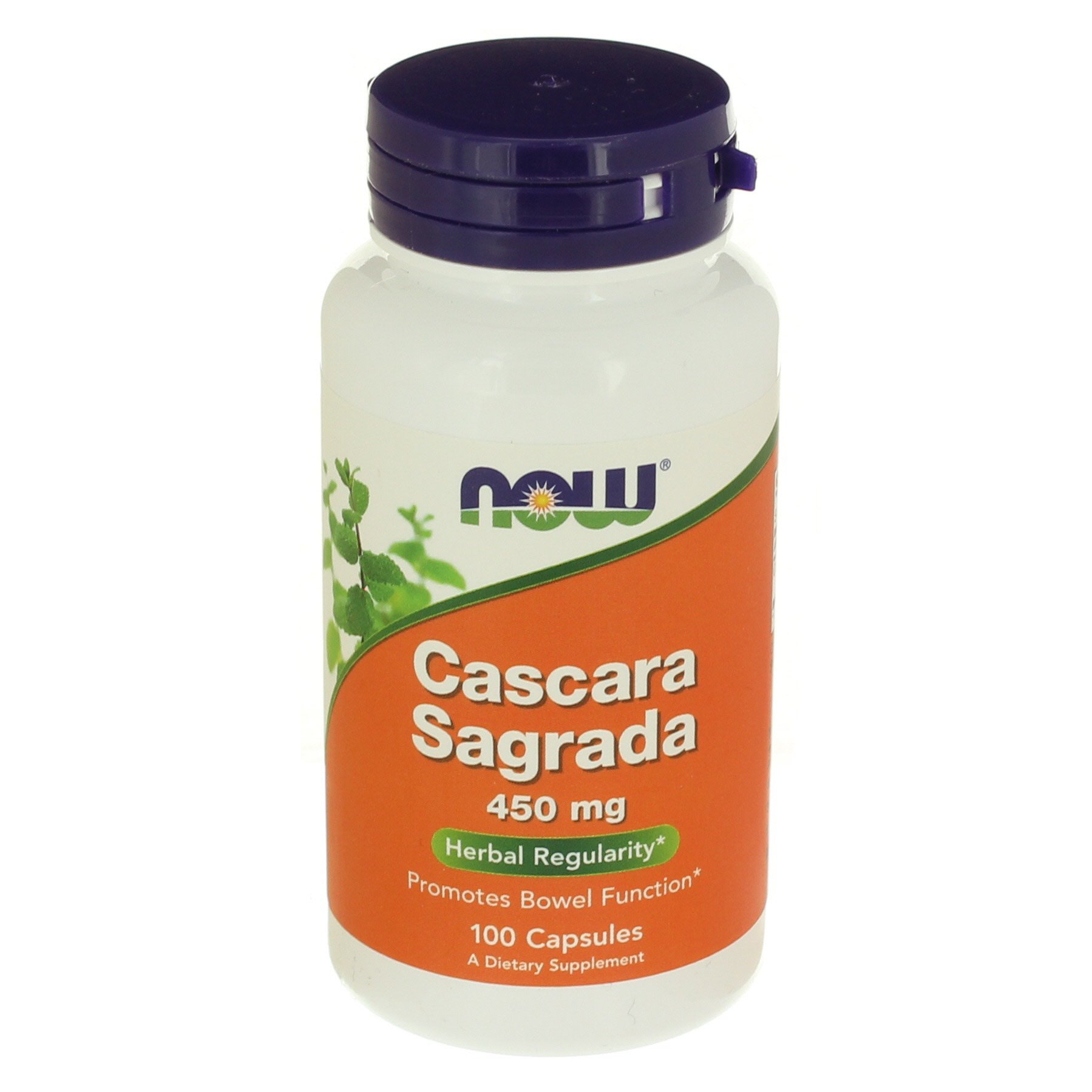 NOW Cascara Sagrada 450 mg Capsules - Shop Herbs & Homeopathy at H-E-B