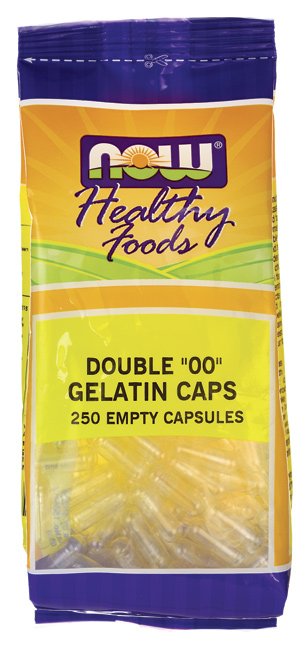 NOW Double "00" Empty Gelatin Caps - Shop Pill cutters & organizers at ...