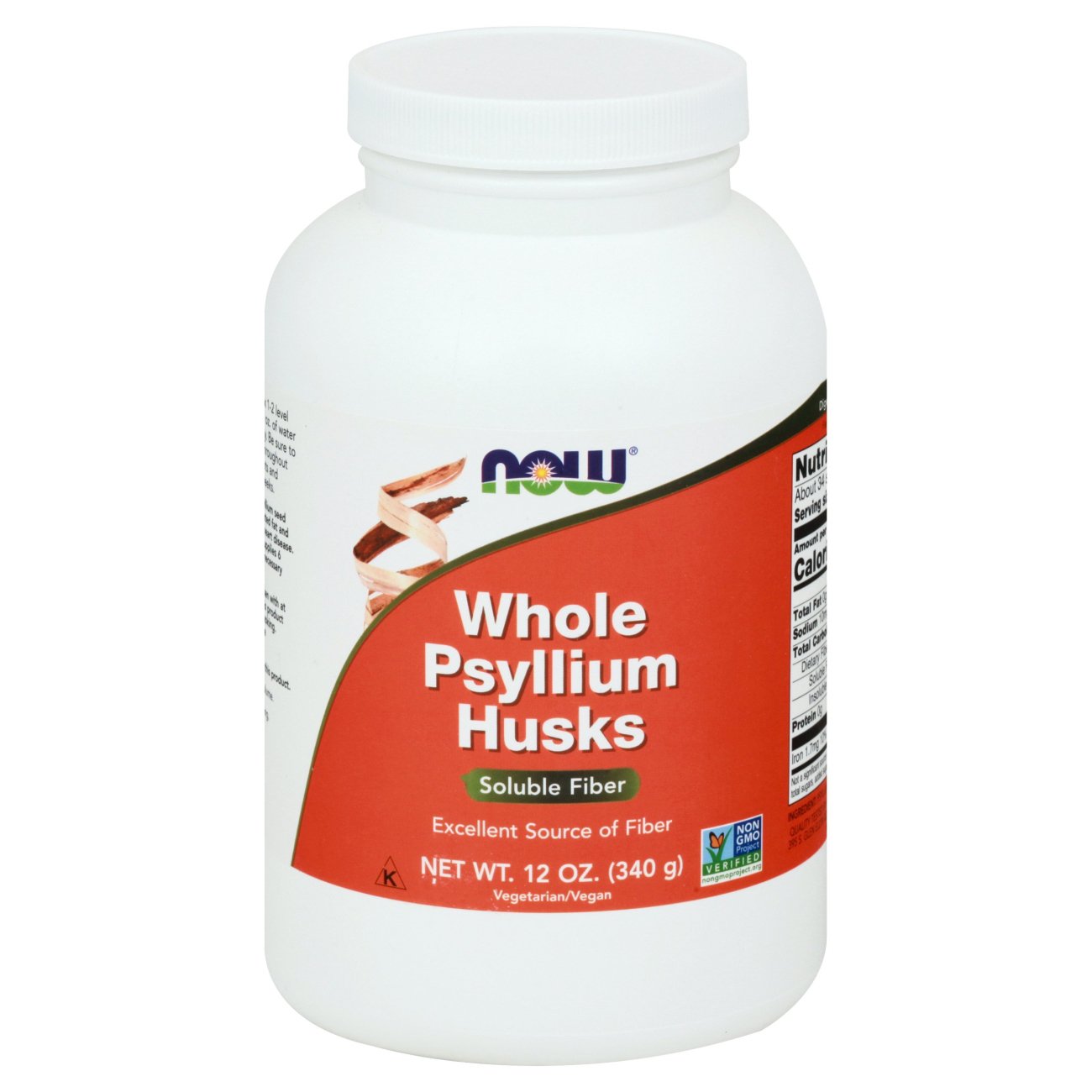NOW Whole Psyllium Husks - Shop Diet & fitness at H-E-B