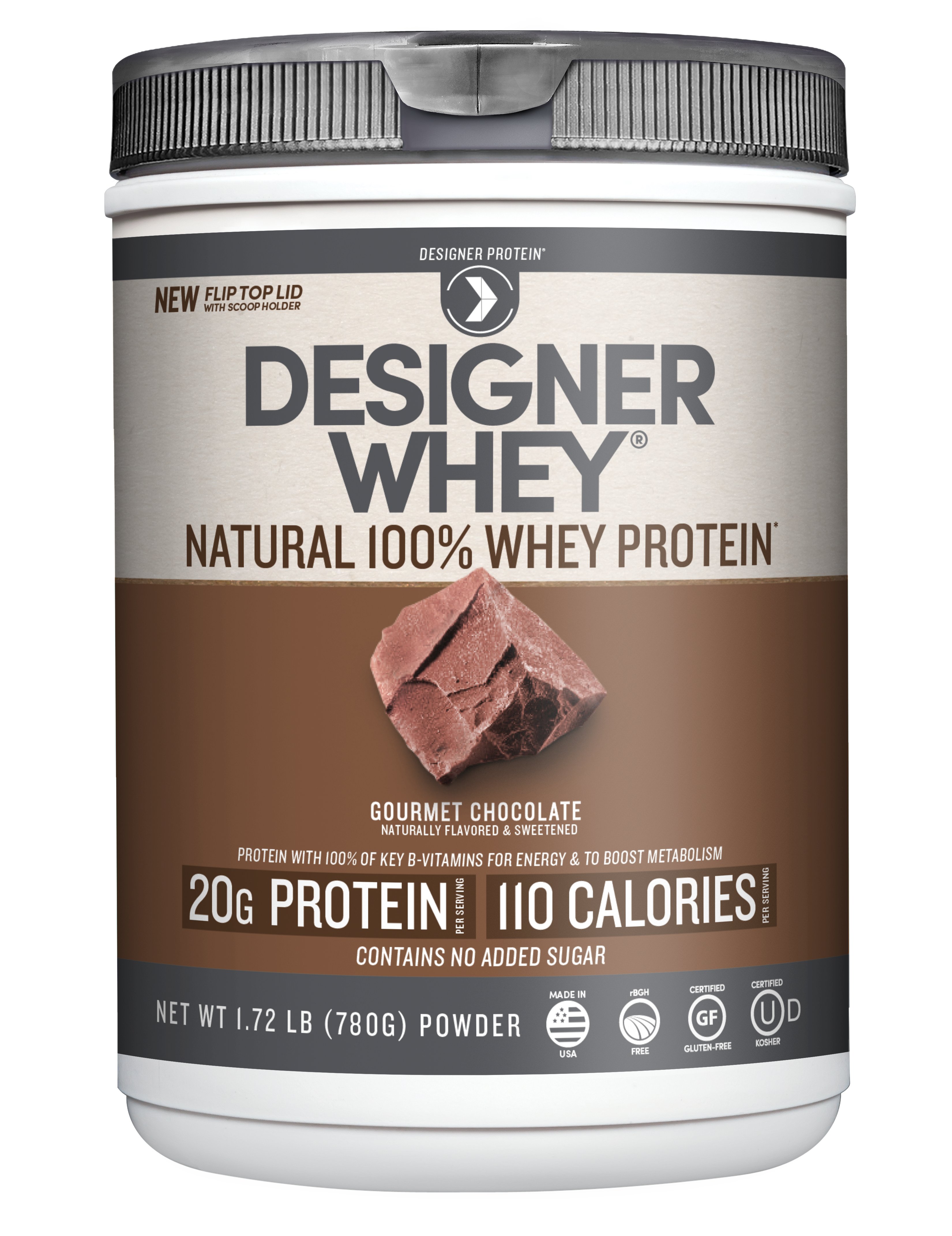 Designer Protein Designer Whey Natural 100% Whey Protein - Gourmet ...