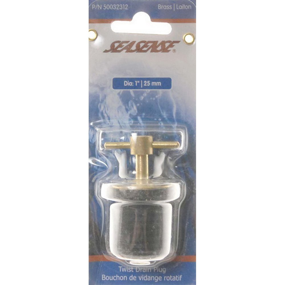 SeaSense 1 Inch Twist Drain Plug, Brass - Shop Fishing at H-E-B