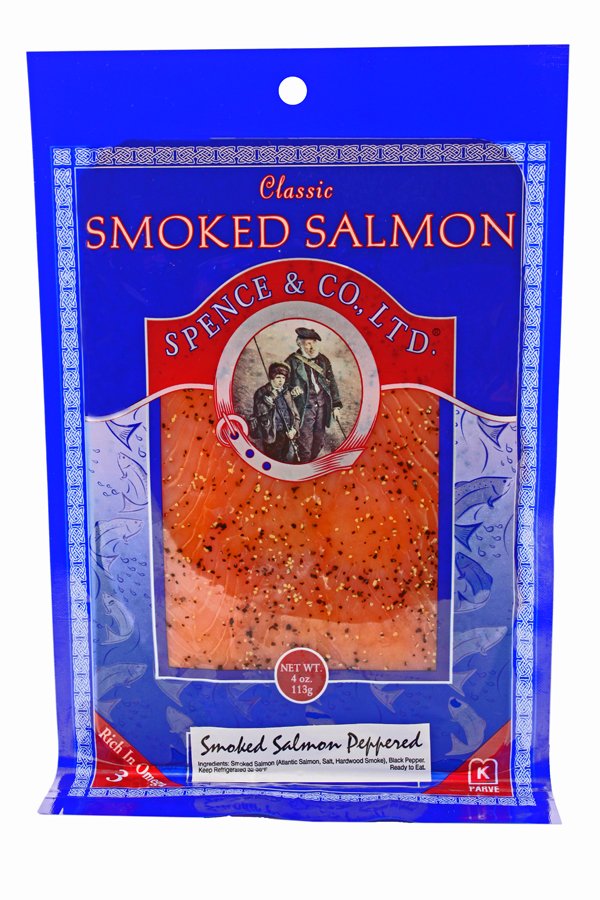 Spence & Co Ltd Smoked Salmon Peppered - Shop Meat at H-E-B