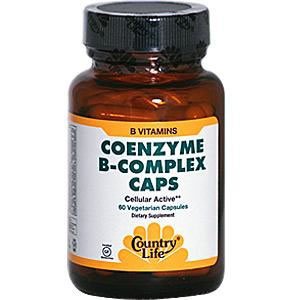 Country Life Coenzyme B-Complex Caps Vegetarian Capsules - Shop ...