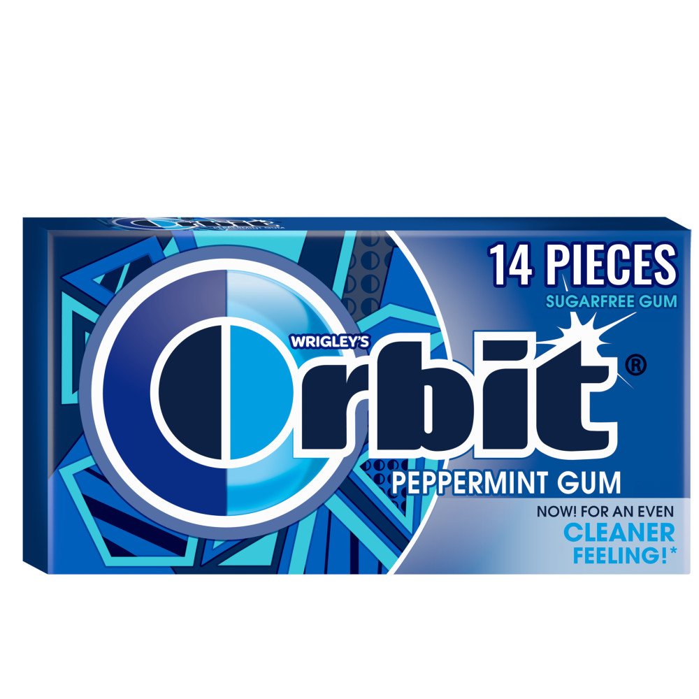 Orbit Sugar Free Chewing Gum - Peppermint - Shop Gum & mints at H-E-B