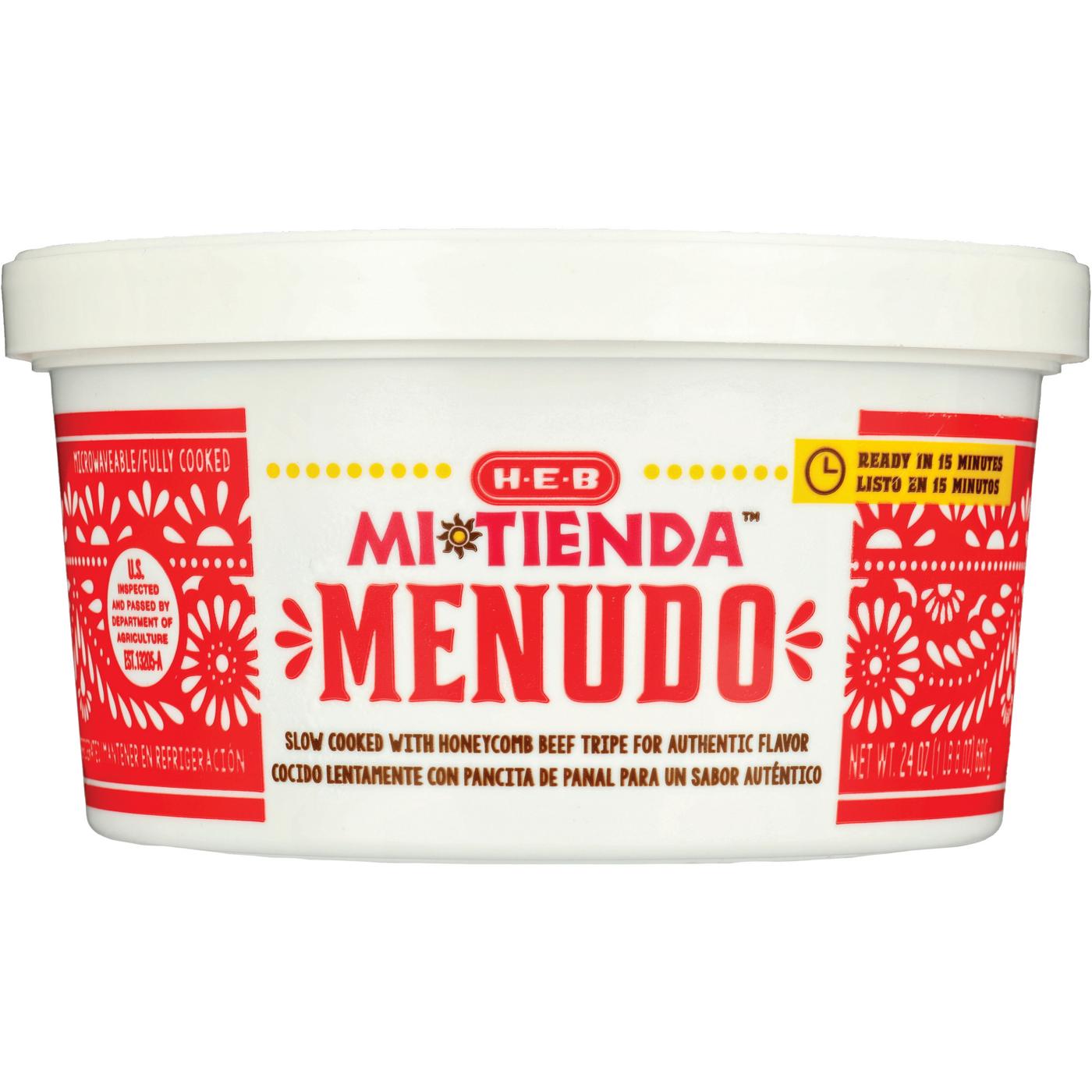 H-E-B Mi Tienda Fully Cooked Menudo - Shop Soup at H-E-B