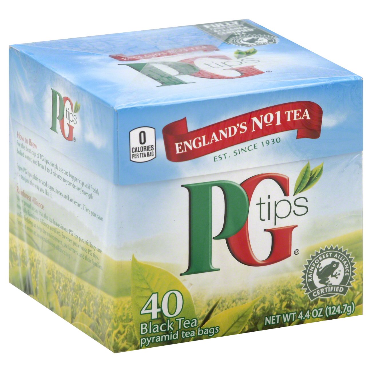 PG Tips Black Pyramid Tea Bags - Shop Tea at H-E-B