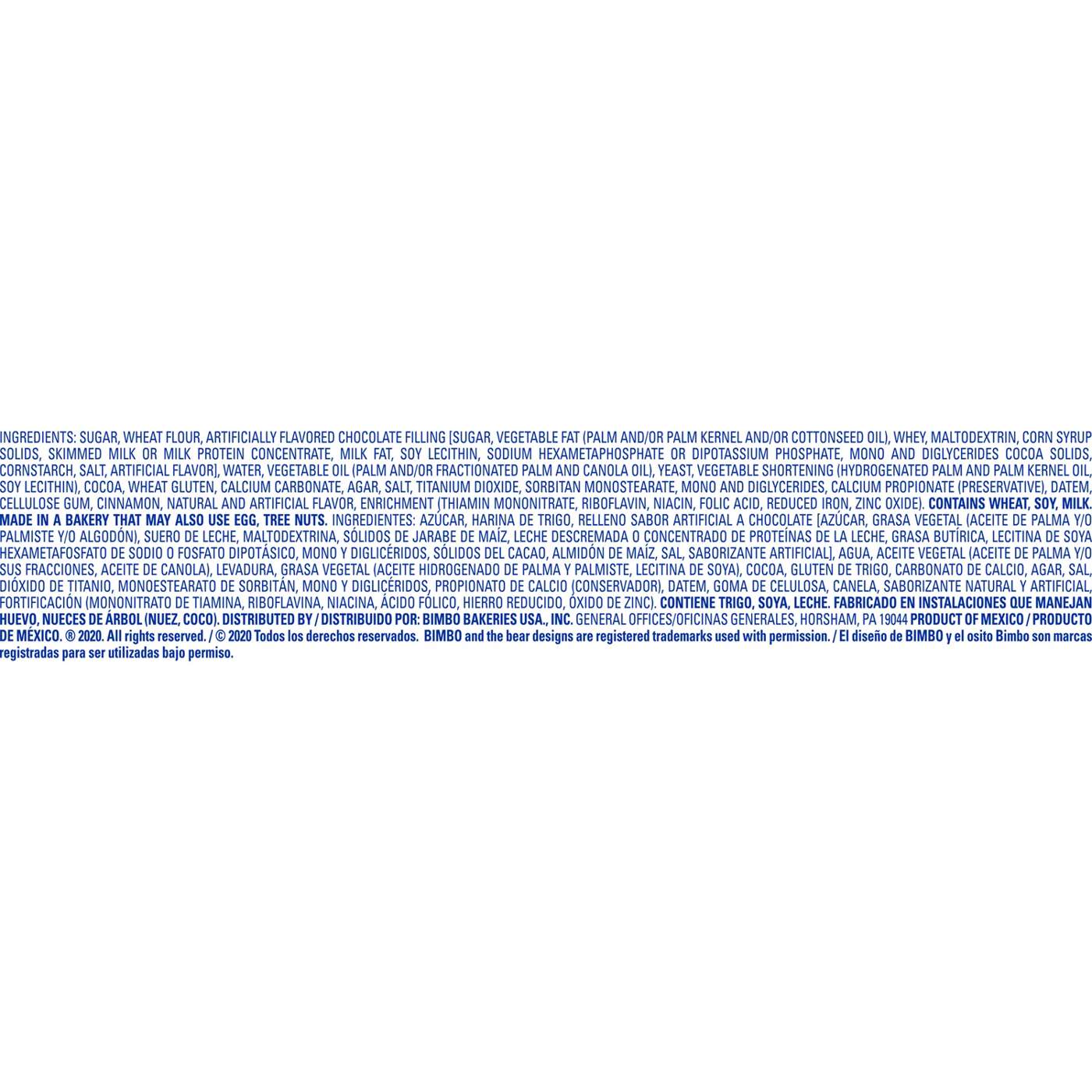 Bimbo Nito Chocolate Crème-Filled Sweet Rolls - Shop Snack cakes at H-E-B