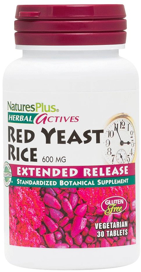 NaturesPlus Herbal Actives Red Yeast Rice 600 mg Tablets - Shop Herbs ...