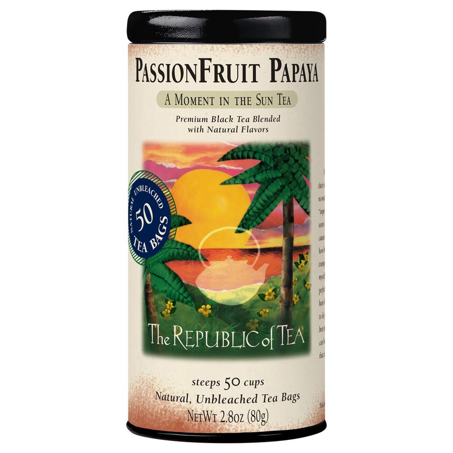 The Republic of Tea PassionFruit Papaya Black Tea Bags - Shop Tea at H-E-B