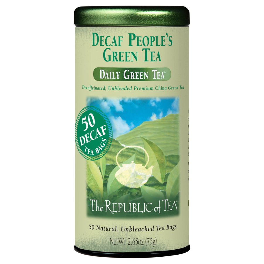 The Republic of Tea The People's Green Tea Decaf Bags - Shop Tea at H-E-B