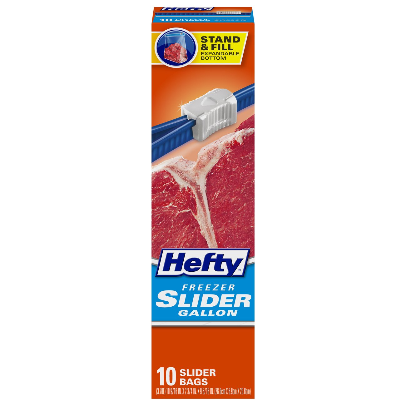 Hefty Slider Gallon Freezer Bags - Shop Storage bags at H-E-B