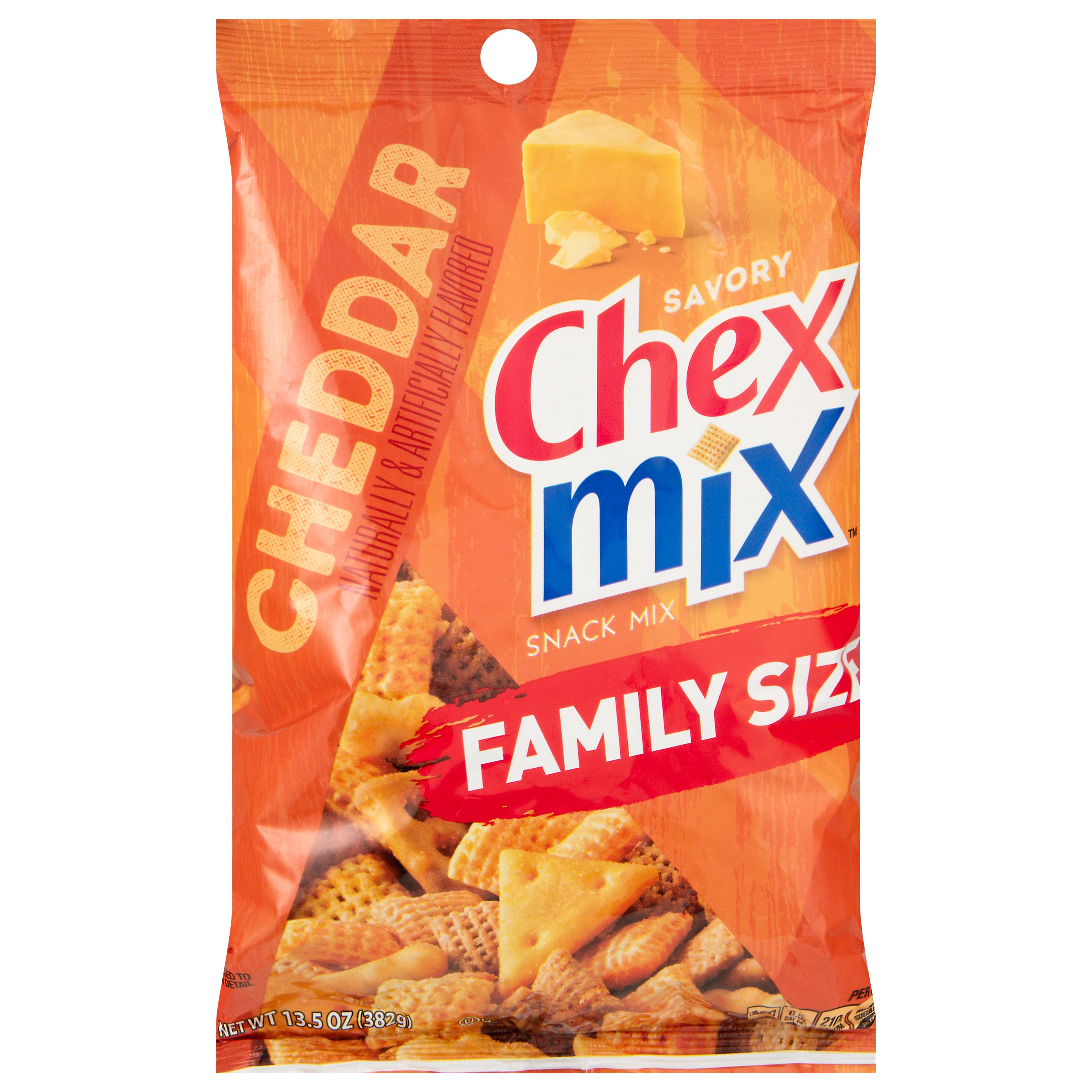 Chex Mix Cheddar Snack Mix - Family Size - Shop Chips at H-E-B