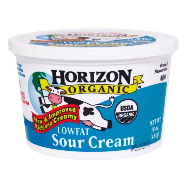 Horizon Organic Horizon Lowfat Sour Cream - Shop Sour Cream at H-E-B
