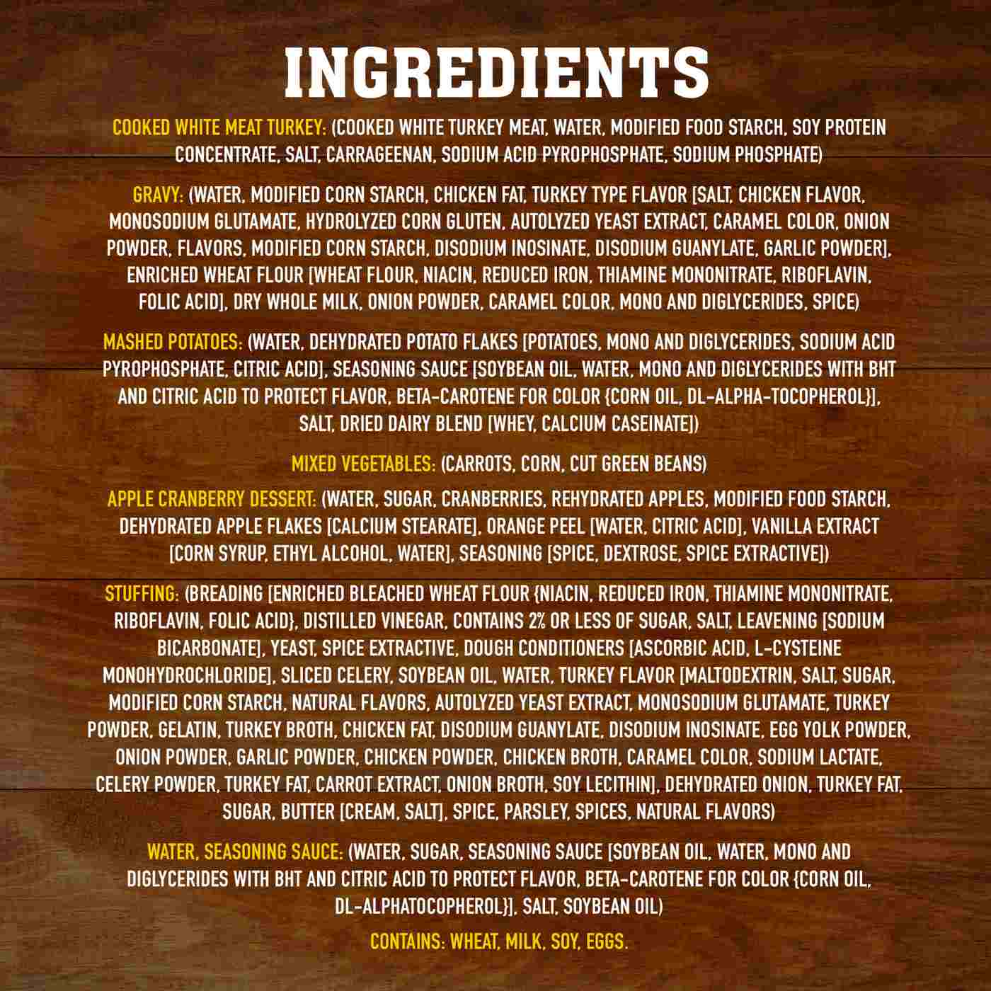 Hungry-Man Roasted Turkey Frozen Meal - Shop Entrees & sides at H-E-B