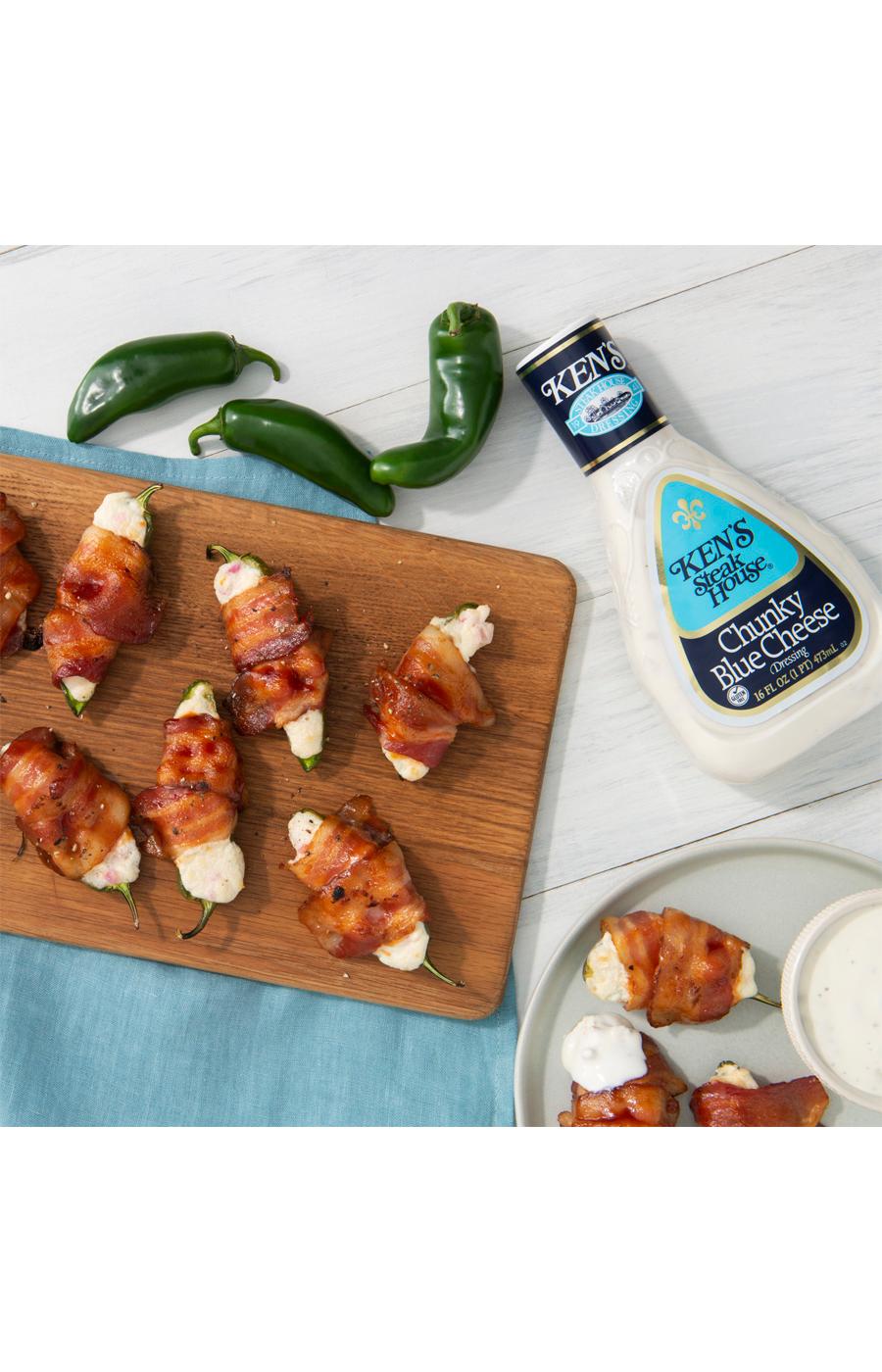 Ken's Steak House Chunky Blue Cheese Dressing - Shop Salad dressings at ...